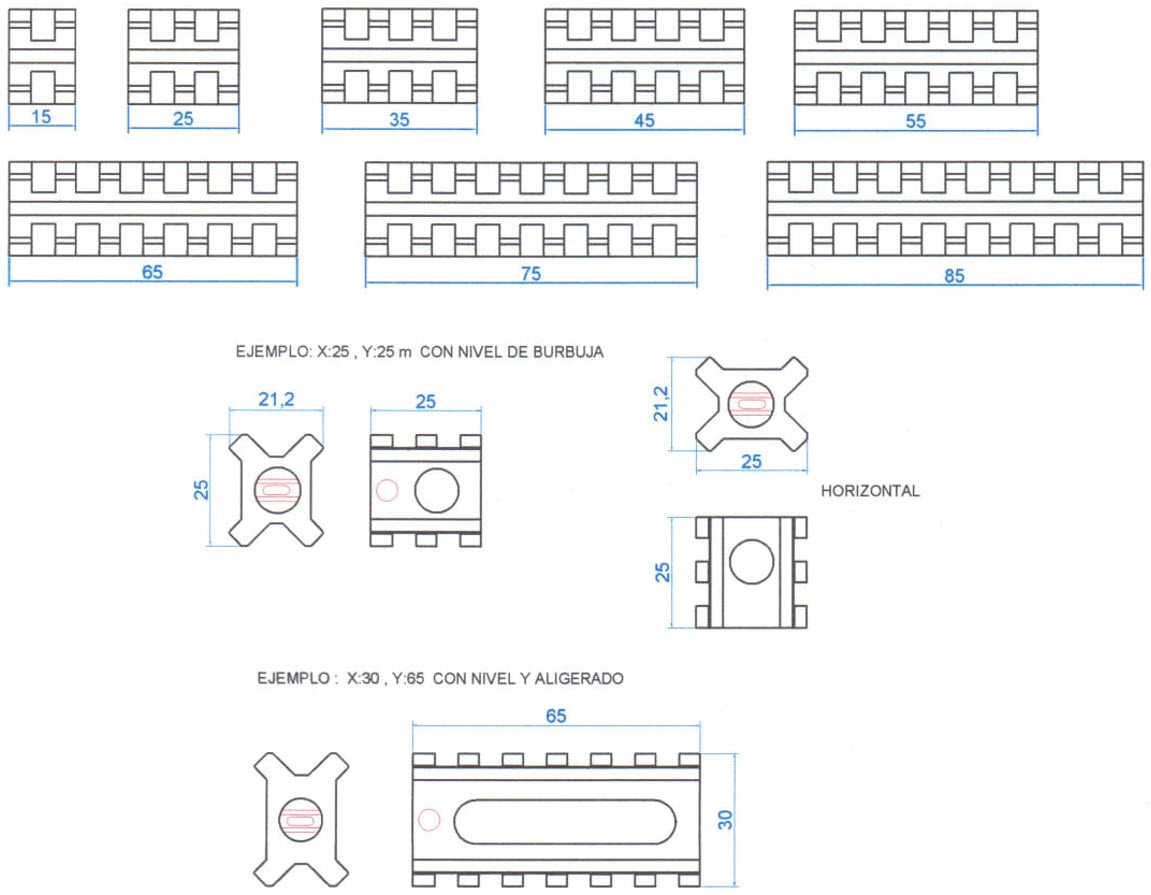 Riel Picatinny doble y a medida